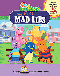 BRAND NEW BACKYARDIGANS My First Mad Libs Sticker BOOK